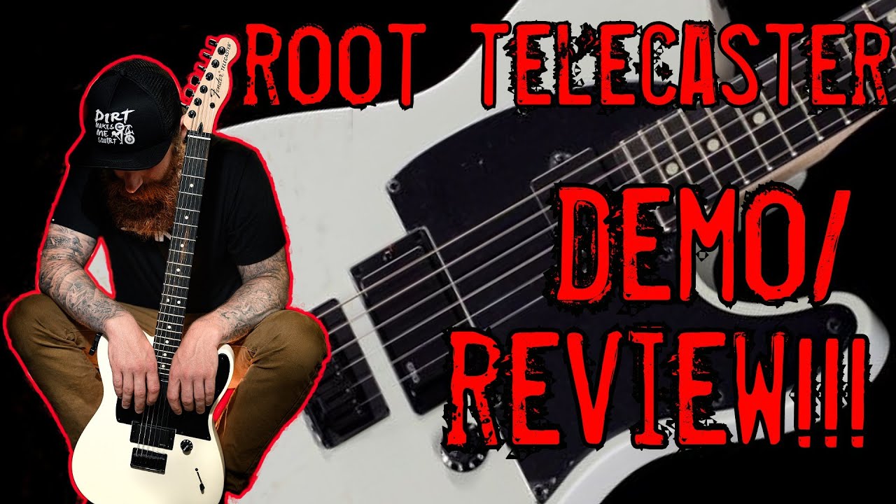 Jim Root Telecaster Demo!!! Fender Telecaster \ EMG Pick Ups \ - YouTube