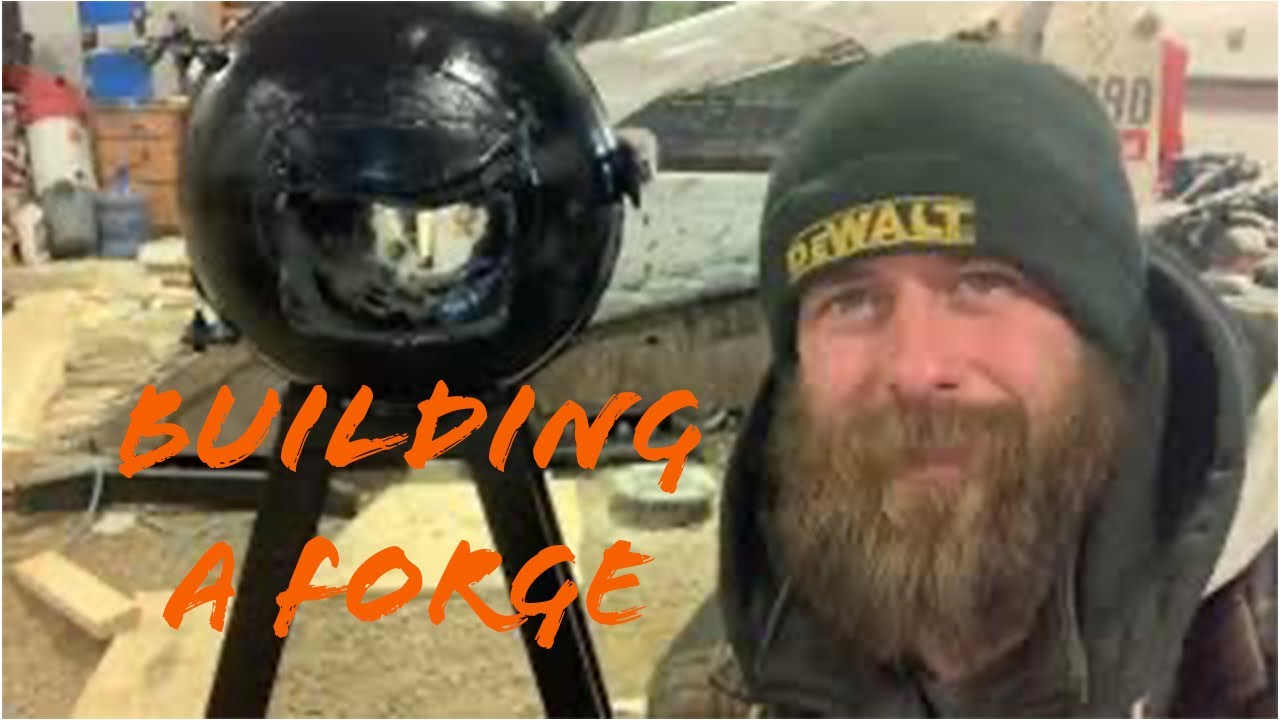 Propane tank forge - YouTube