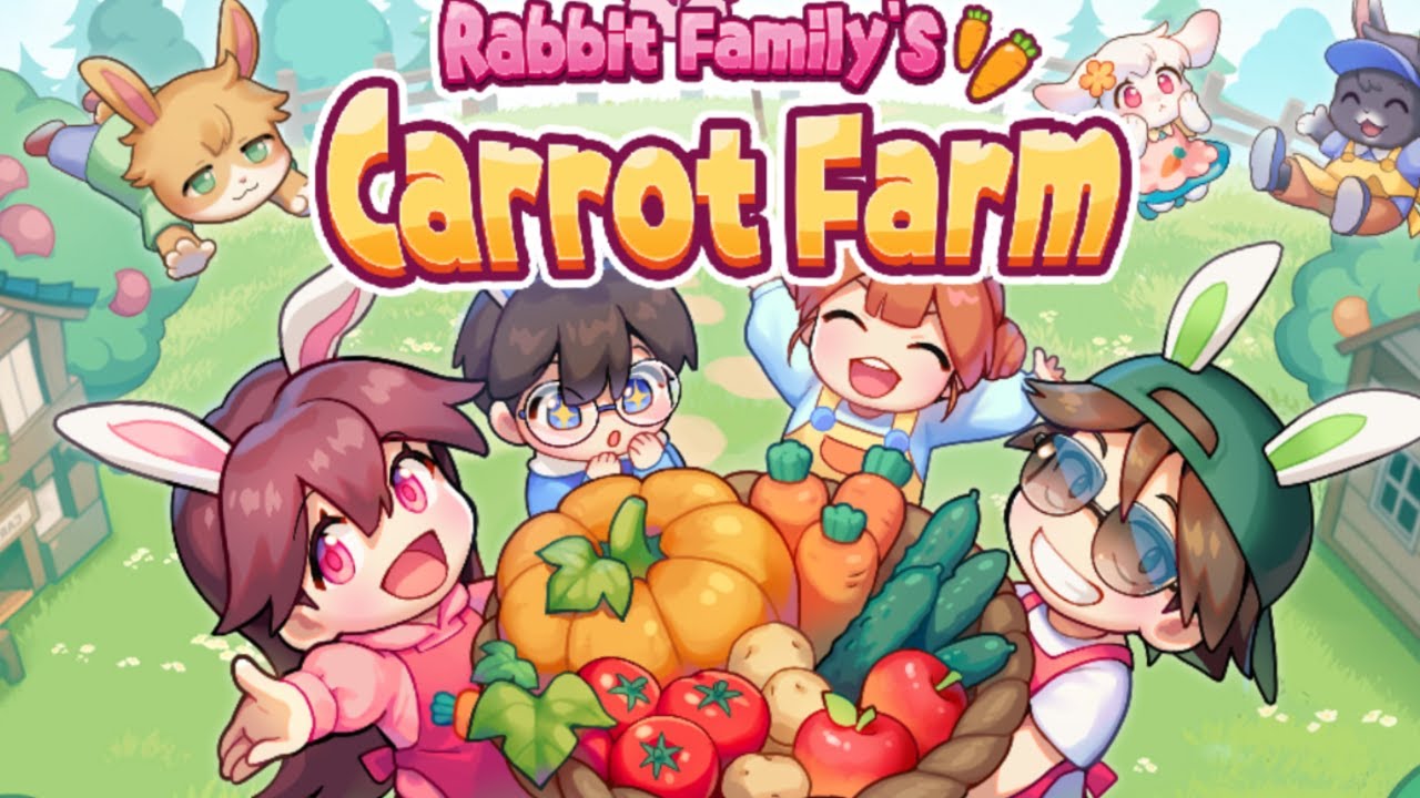Rabbit Family's Carrot Farm Mobile Gameplay Android - YouTube