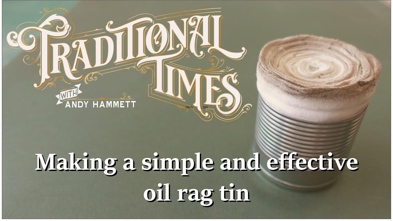 14. Making a simple and effective oil rag tin - YouTube