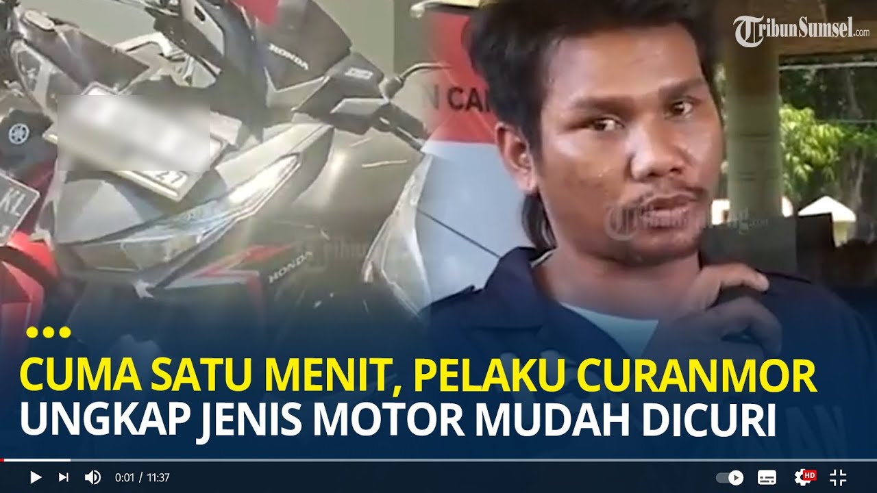 Cuma Satu Menit, Pelaku Curanmor Semarang Ungkap Jenis Motor yang Mudah ...