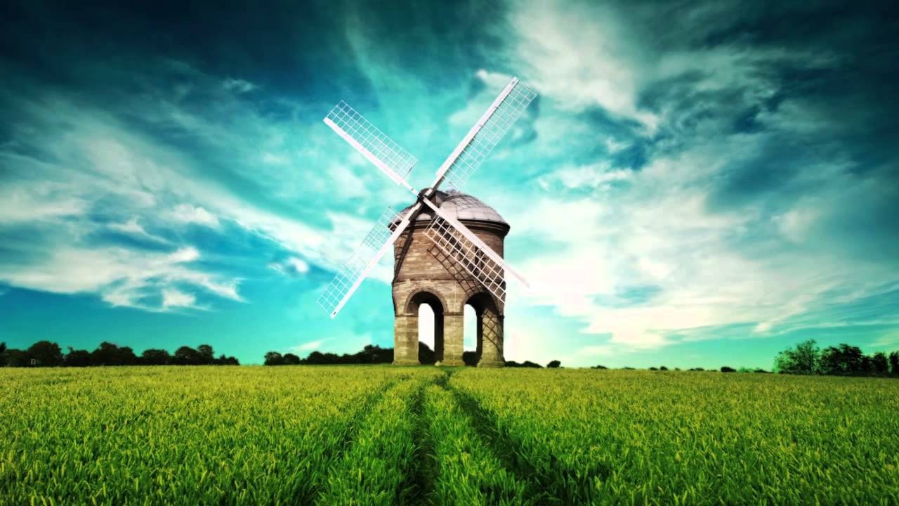 Windmill animated picture - YouTube