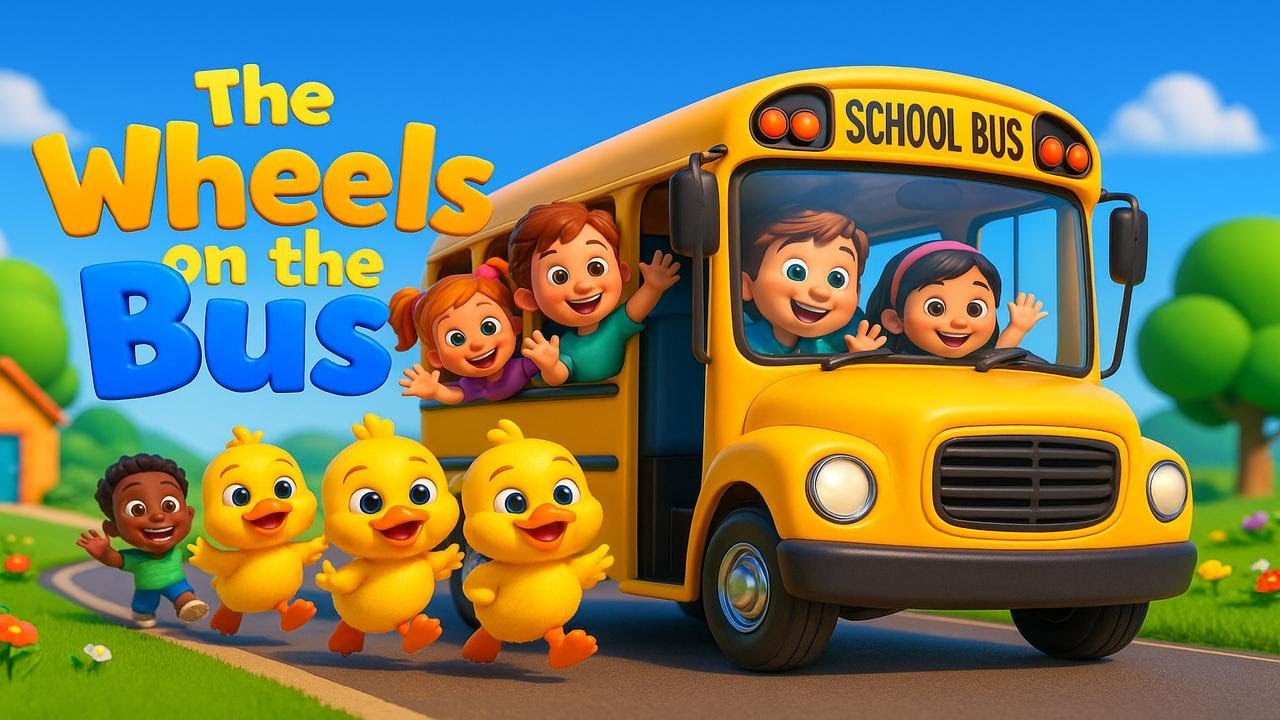 Wheels on the Bus | A Timeless Nursery Rhyme for Early Childhood - YouTube