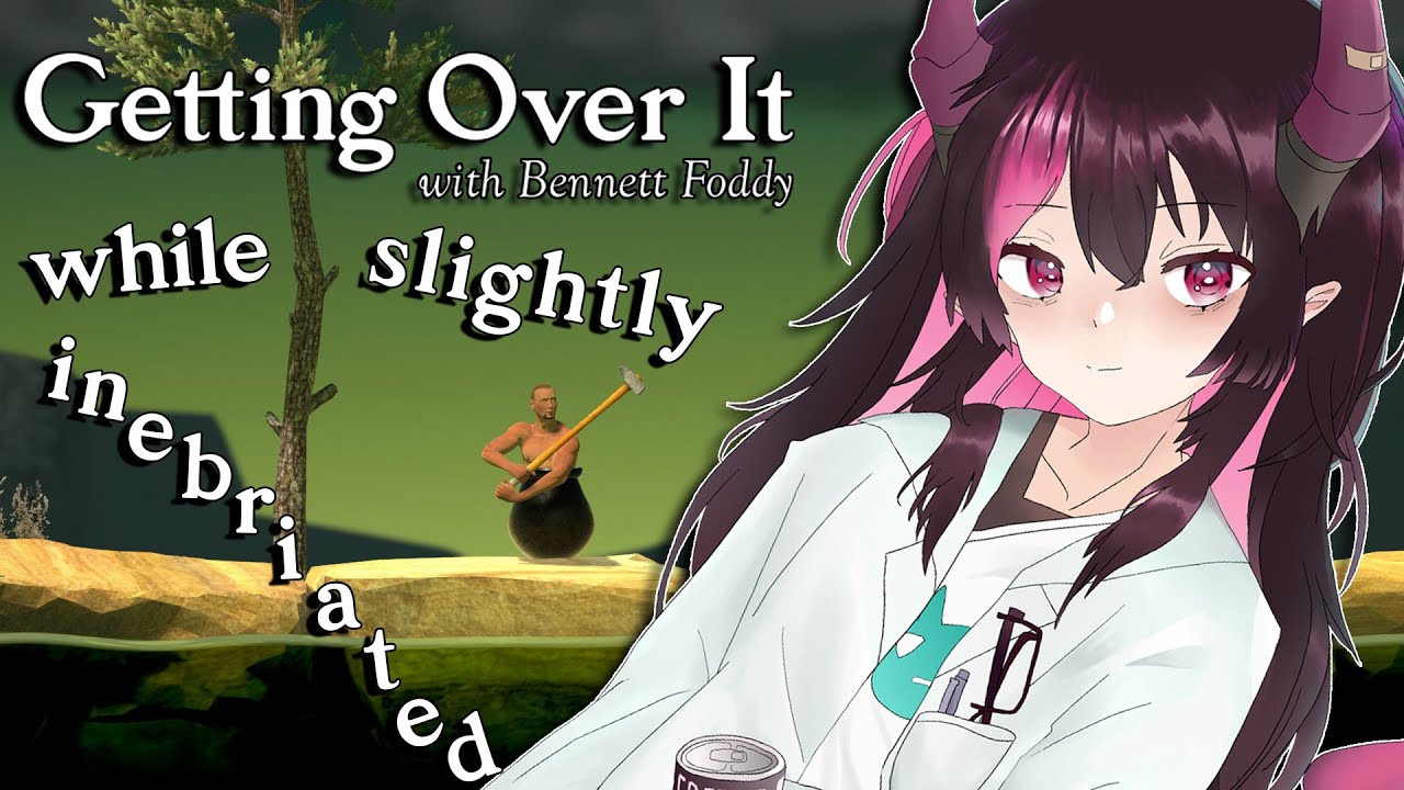 【Getting Over It】getting over my inebriation【vtuber】 - YouTube