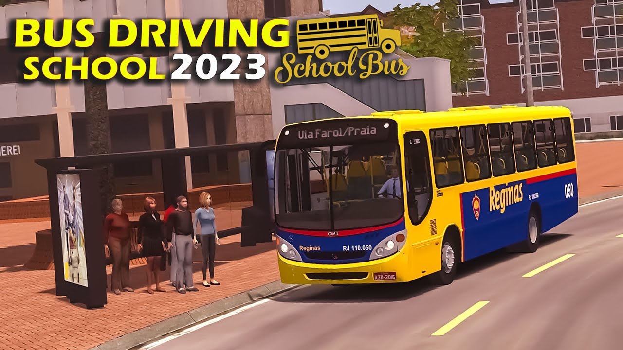 Bus Driving School : First Look Gameplay - Unleashing the Bus Driver in ...