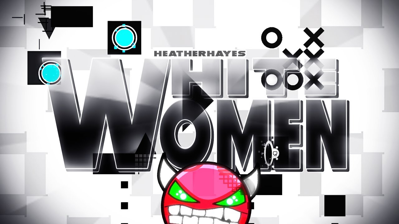 White Women 100% | Geometry Dash - YouTube
