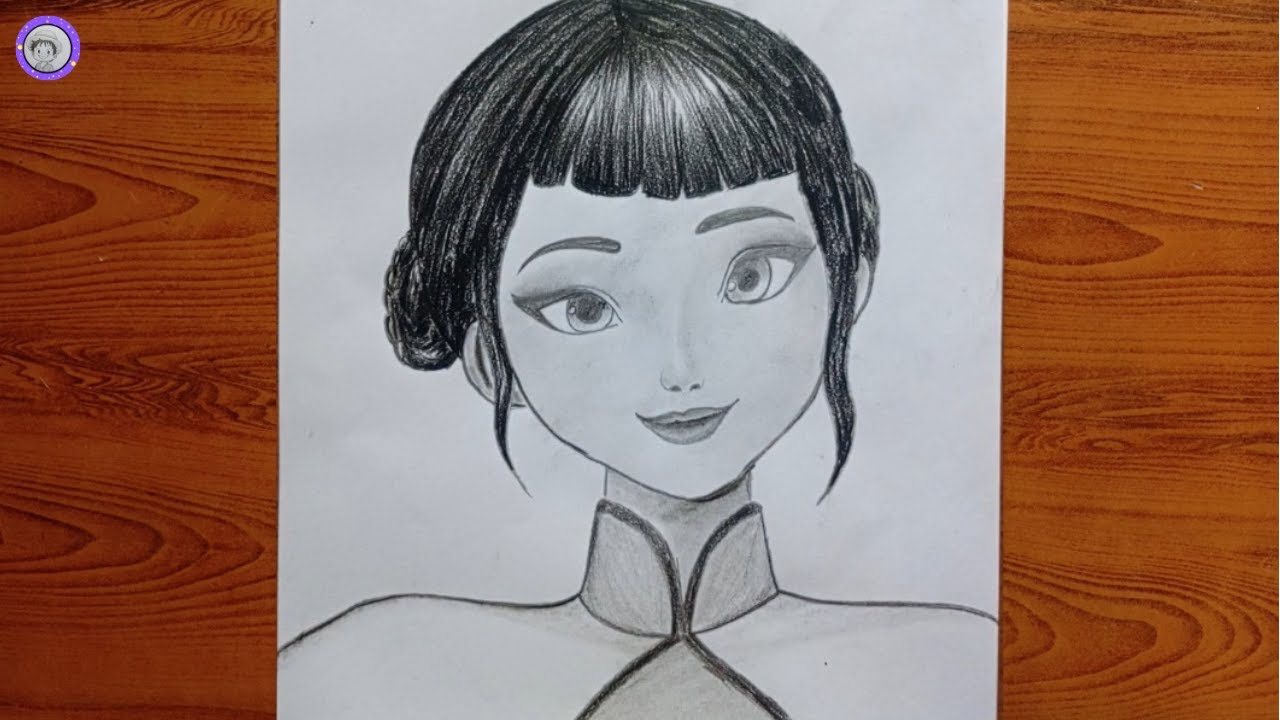 How To Draw Zoey Kpop Demon Hunters Step By Step | Easy Drawing ...
