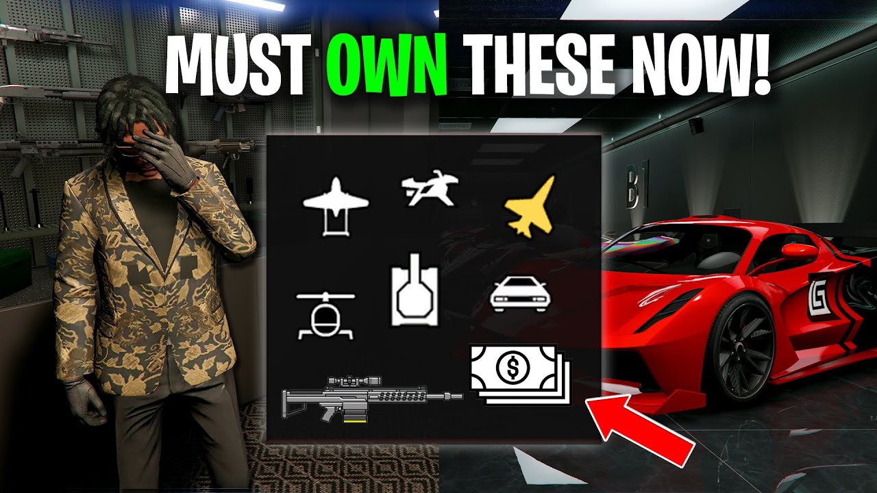 10 Things EVERYONE Must Own In GTA Online - YouTube
