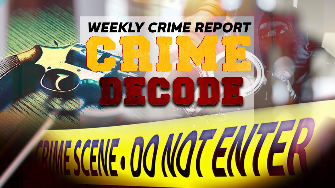 Weekly Crime Report I Crime Decode I VOK News HD - YouTube