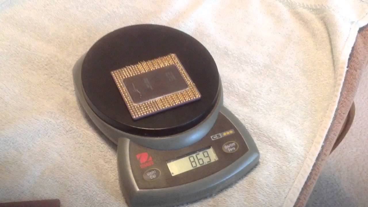 Intel Pentium Pro Ceramic CPUs are MAGNETIC - YouTube