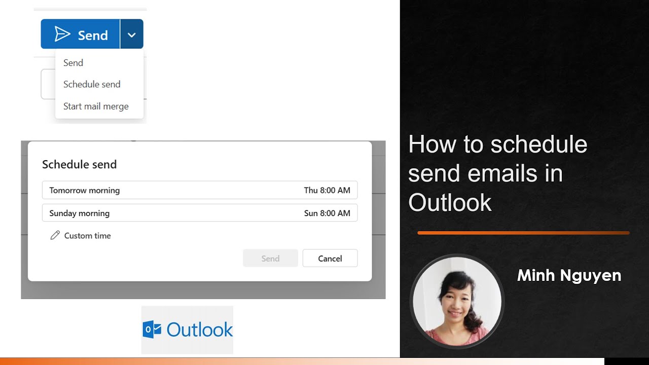 Outlook tips & tricks #2: How to schedule send an email in Outlook ...