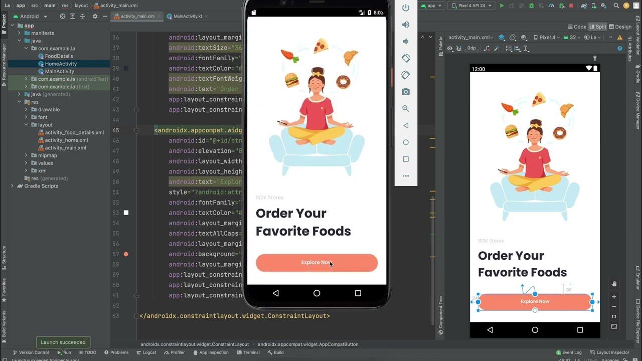 How to Change Activity Android Kotlin Intent Tutorial - YouTube