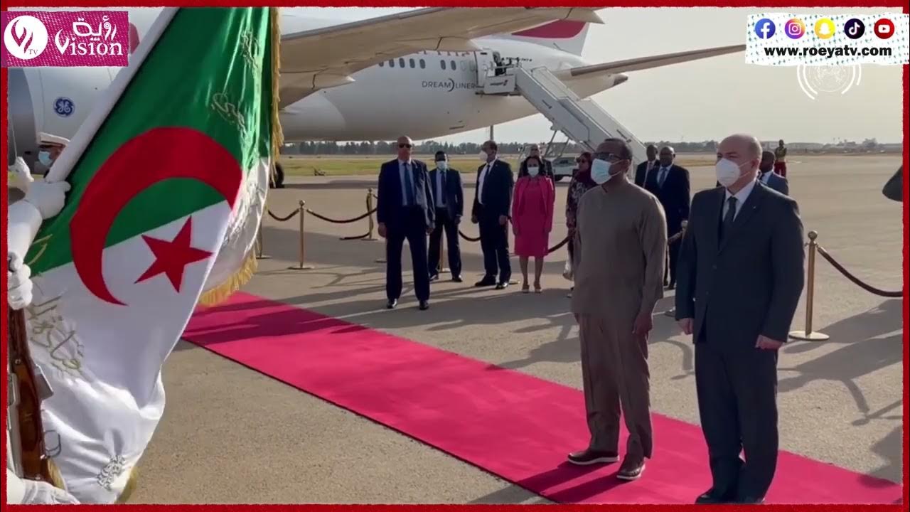 الوزير الأول أيمن بن عبد الرحمن يستقبل رئيس الوزراء الأثيوبي الذي يصل