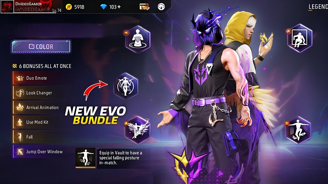 OB44 NEW EVO BUNDLE IN FREE FIRE | FREE FIRE NEW EVENT | FF NEW EVENT ...