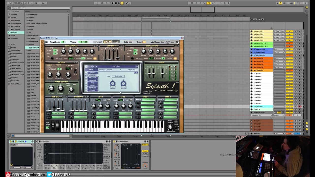 Sylenth1 Tutorial - Basic Trance Bass - YouTube