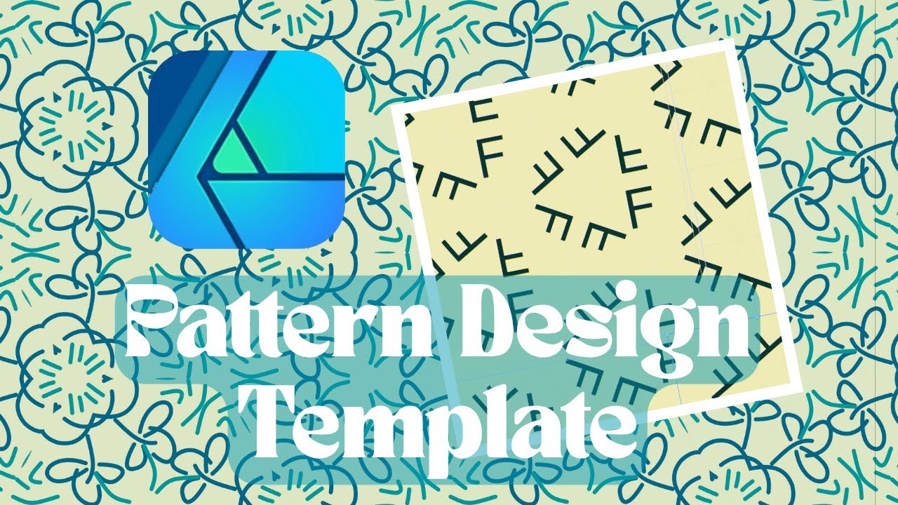 Affinity Designer v2 Pattern Template Exercise - YouTube