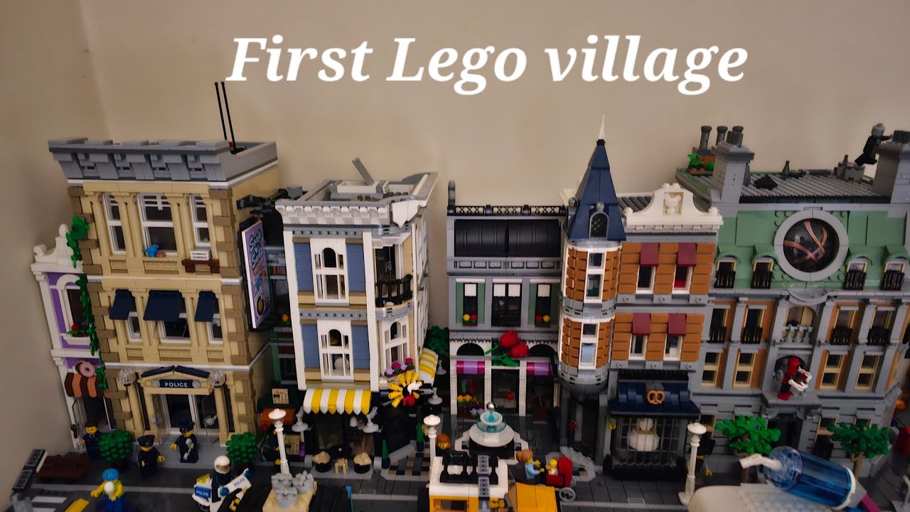 Lego Modular village 2023 - YouTube