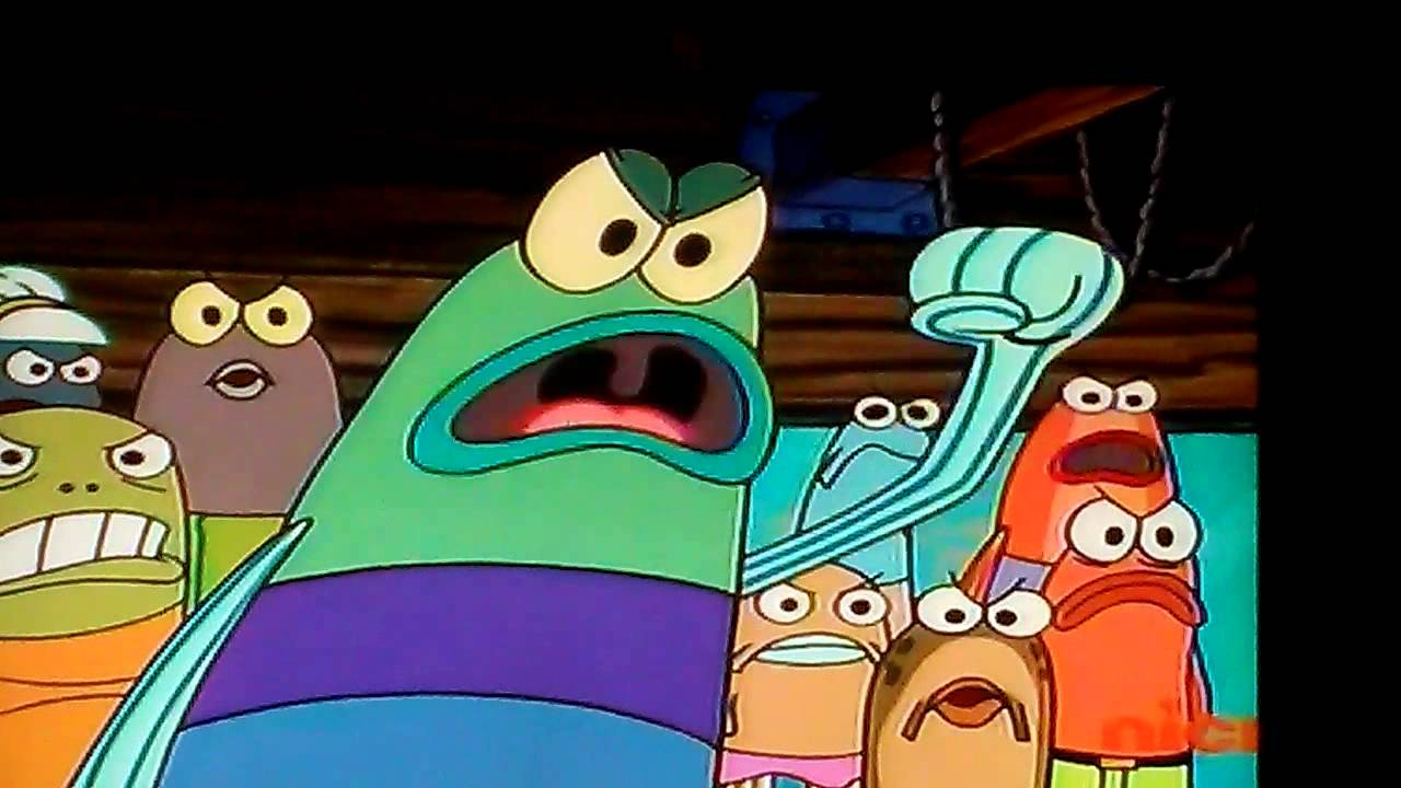 Spongebob Squarepants "Striped Sweater" - YouTube