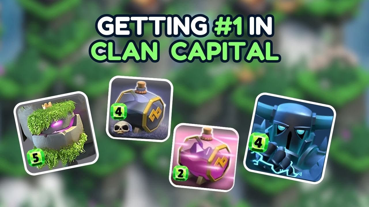 Best Golem Quarry attack strategy in Clan Capital level 9 (clash of ...