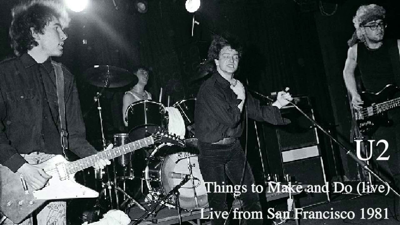 U2 Things to Make and Do (LIVE) from San Francisco BOY TOUR 1981 ...