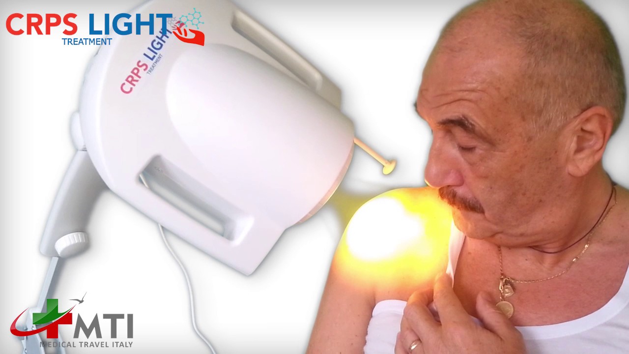 CRPS Light Treatment - YouTube