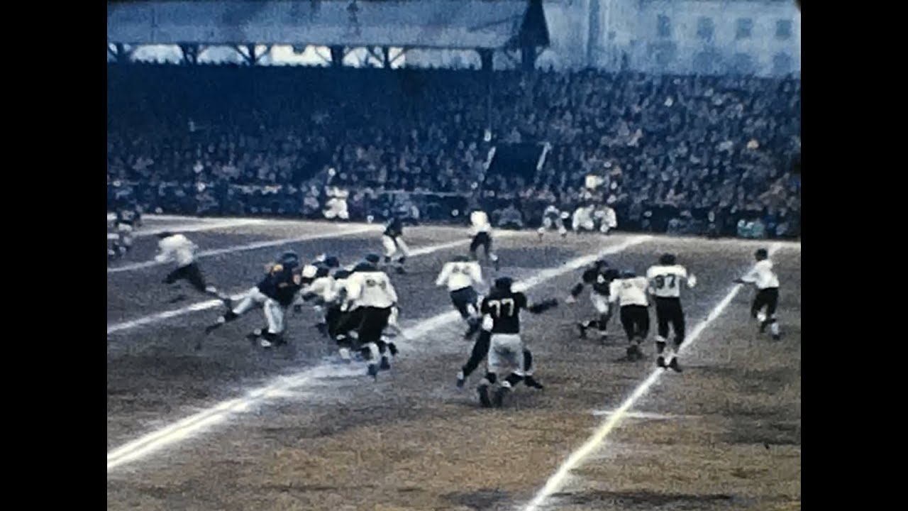 November 11, 1952. CFL Western Final at Osborne Stadium in Winnipeg, MB ...