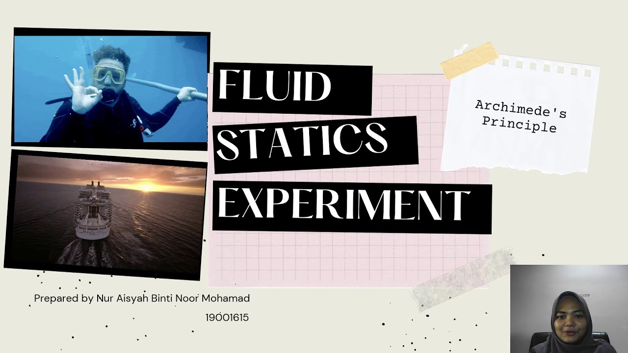 FLUID STATICS lab presentation - YouTube