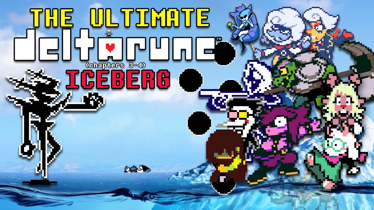 The Ultimate DELTARUNE Chapters 3+4 Iceberg Explained - YouTube