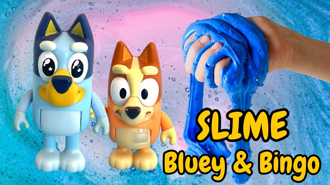 Bluey and Bingo Make the BEST Slime EVER!!! - YouTube