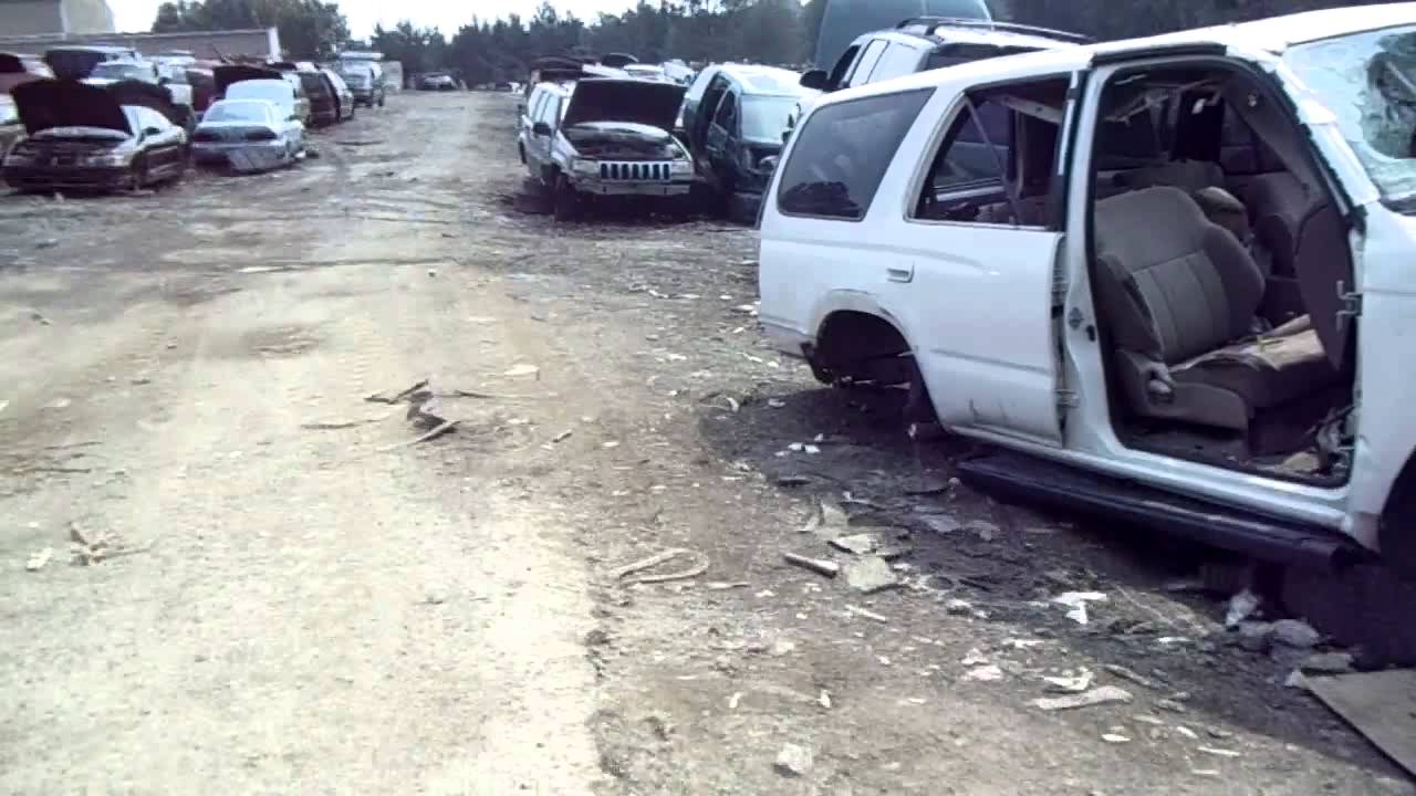 Walk through Junkyard Truck section - YouTube