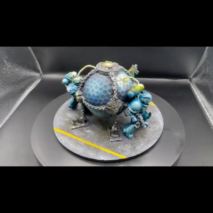 40k Astartes 'Orb' Terrain using a Golf Ball? #warhammer40k - YouTube
