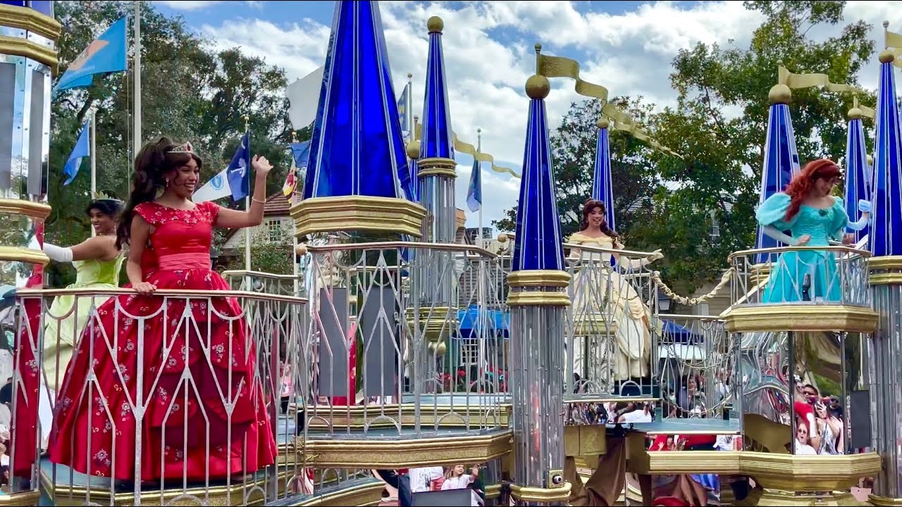 Princess Parade at Disney’s Magic Kingdom - Walt Disney World - YouTube