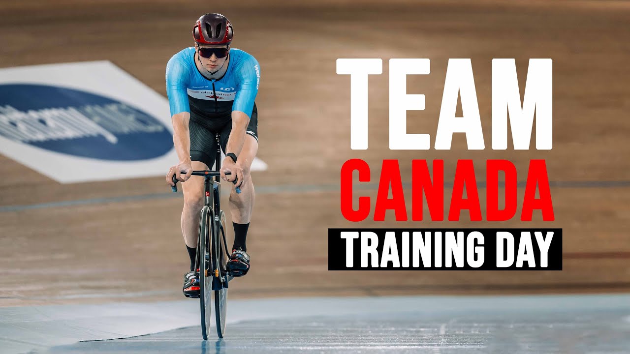A full day of training with a Pro Track Cyclist | Pro athlete day in ...