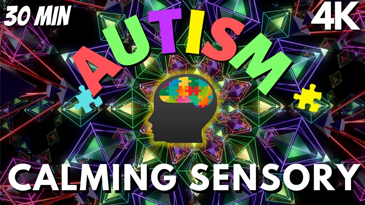 Autism Calming Music Peaceful Meditation Geometric Visuals - YouTube