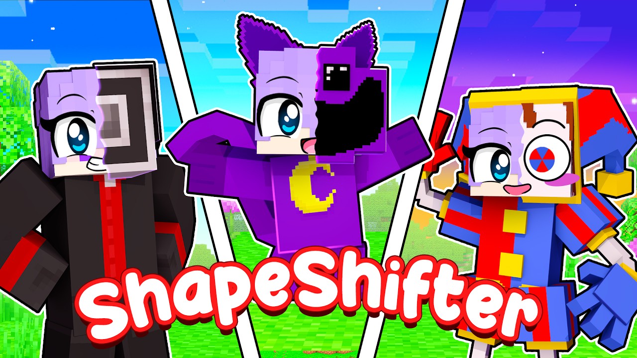 Becoming a SHAPESHIFTER in Minecraft! - YouTube