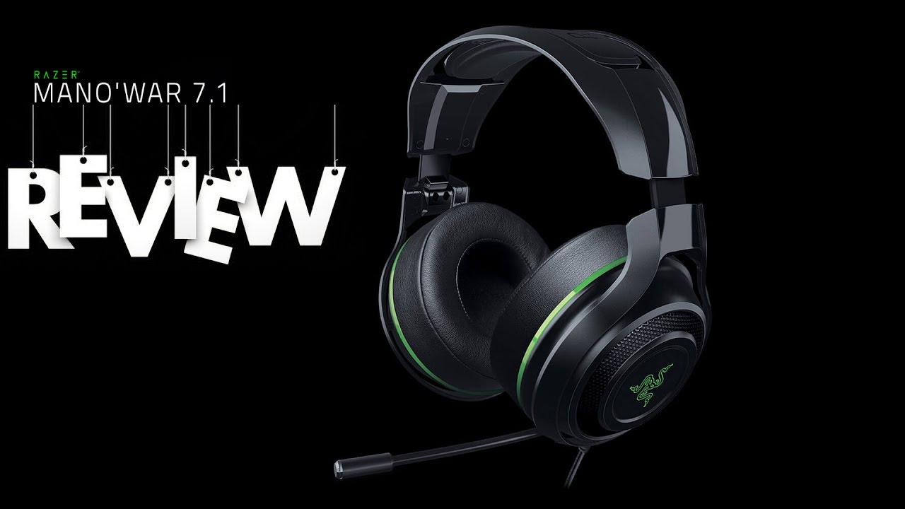 RAZER MAN O WAR 7.1 [REVIEW] - YouTube