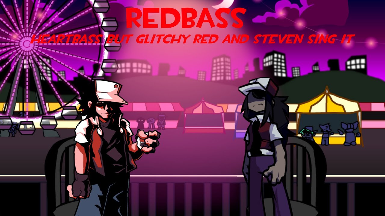 Redbass - Heartbass but Glitchy Red and Steven sing it - YouTube