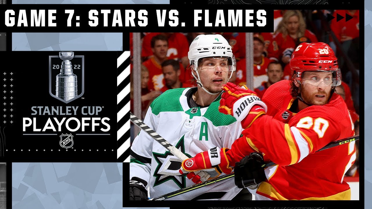 Dallas Stars at Calgary Flames: First Round, Gm 7 | Full Game ...