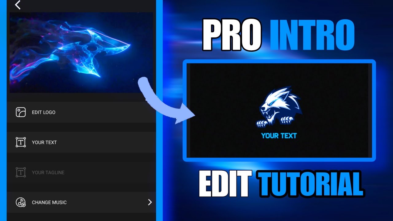 How To Make Amazing Intro For Gaming Channel | Easy To Create 2024 ...