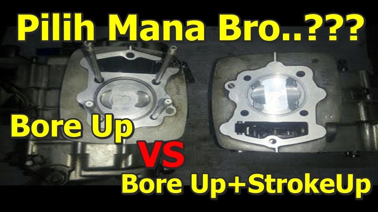 (Live)Bore-Stroke Up Vs Bore Up Cb Gl Series, Pilih Mana ??? - YouTube