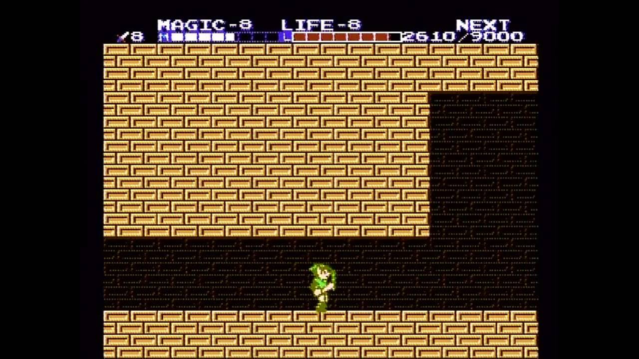 Zelda II: The Adventure of Link No-Death Playthrough (Actual NES ...