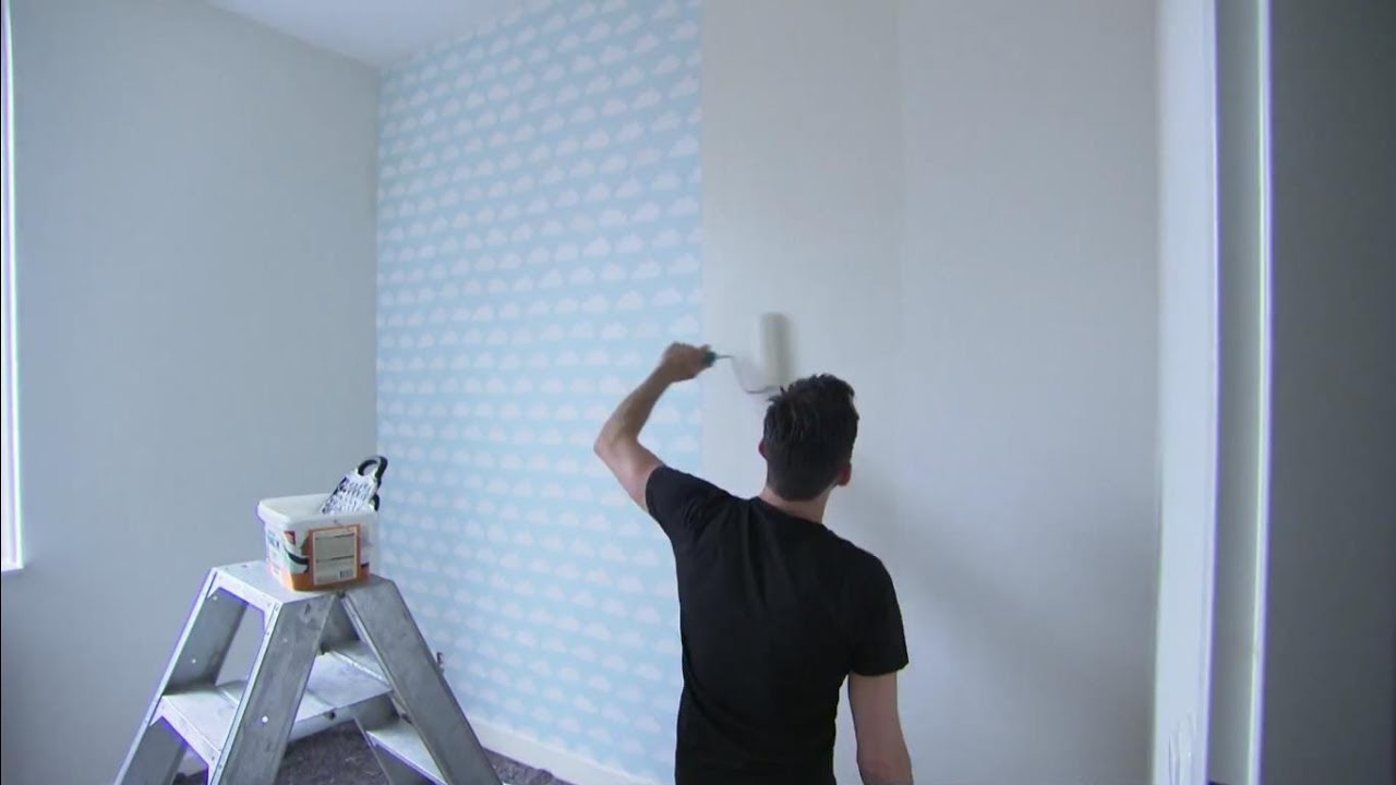 Behangen tips - Klussen met Oscar - YouTube