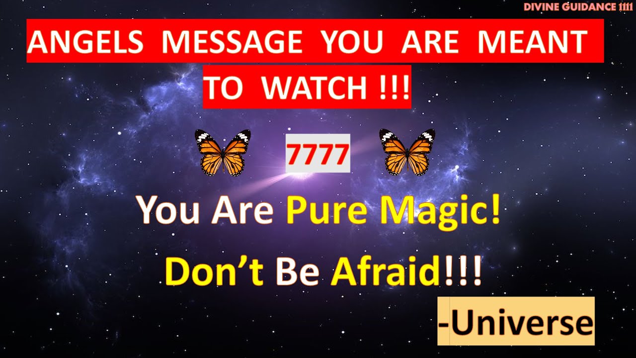 Universe Message You Are Meant To Watch Today! See Angel & Gods Message ...