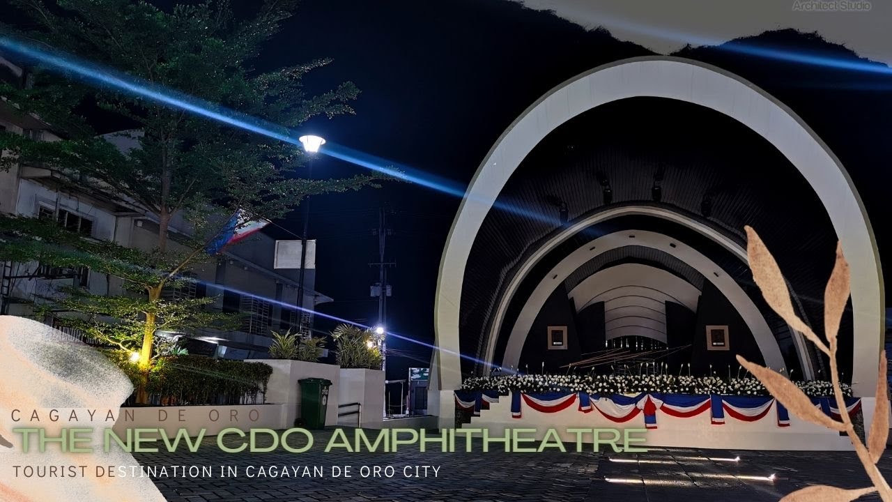 CAGAYAN DE ORO CITY featuring THE NEW CDO AMPHITHEATRE 2022 - YouTube