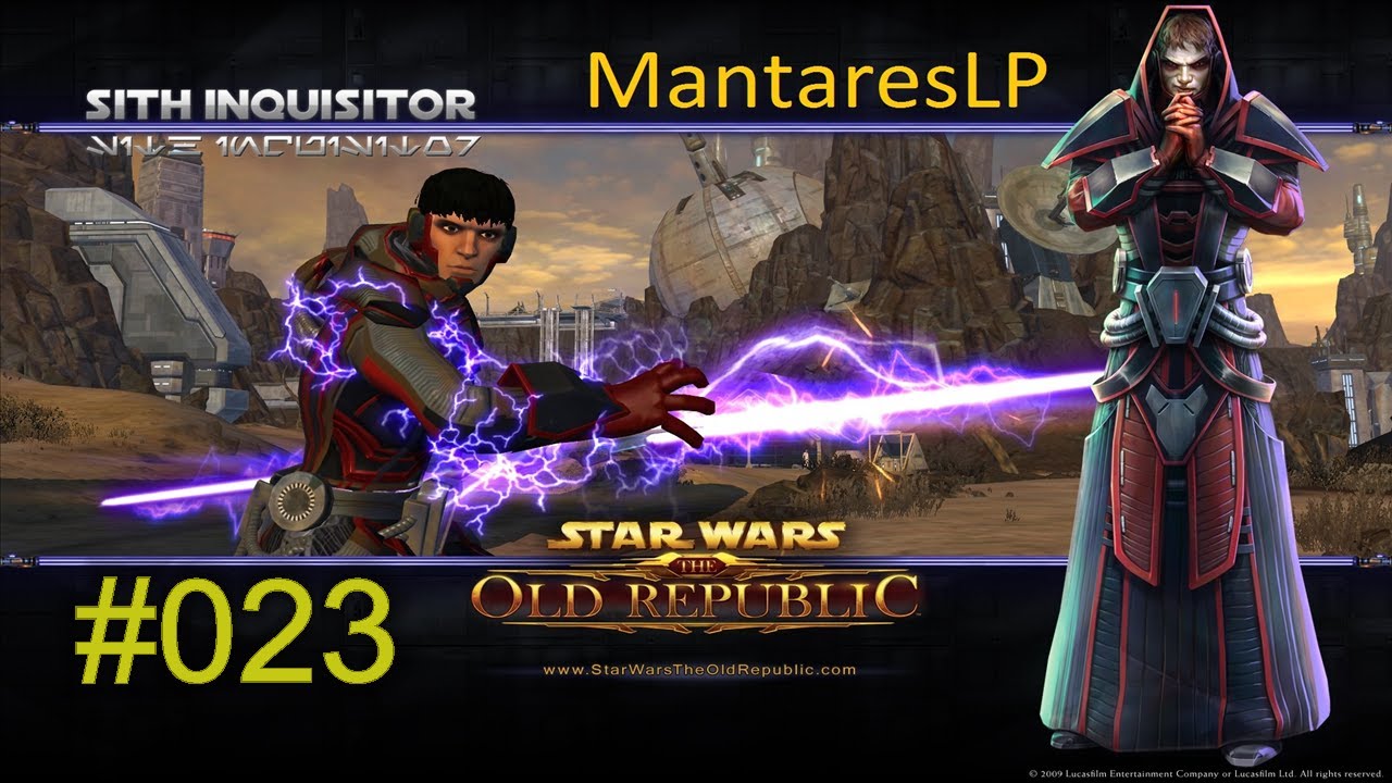 Let's play Star Wars The Old Republic Sith Inquisitor #023 Kampf mit ...