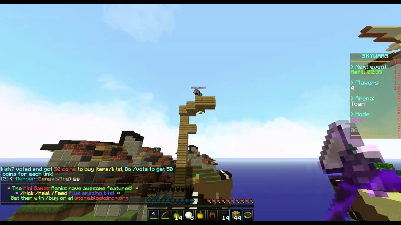 I FELL INTO THE VOID! | Cracked Minecraft - YouTube