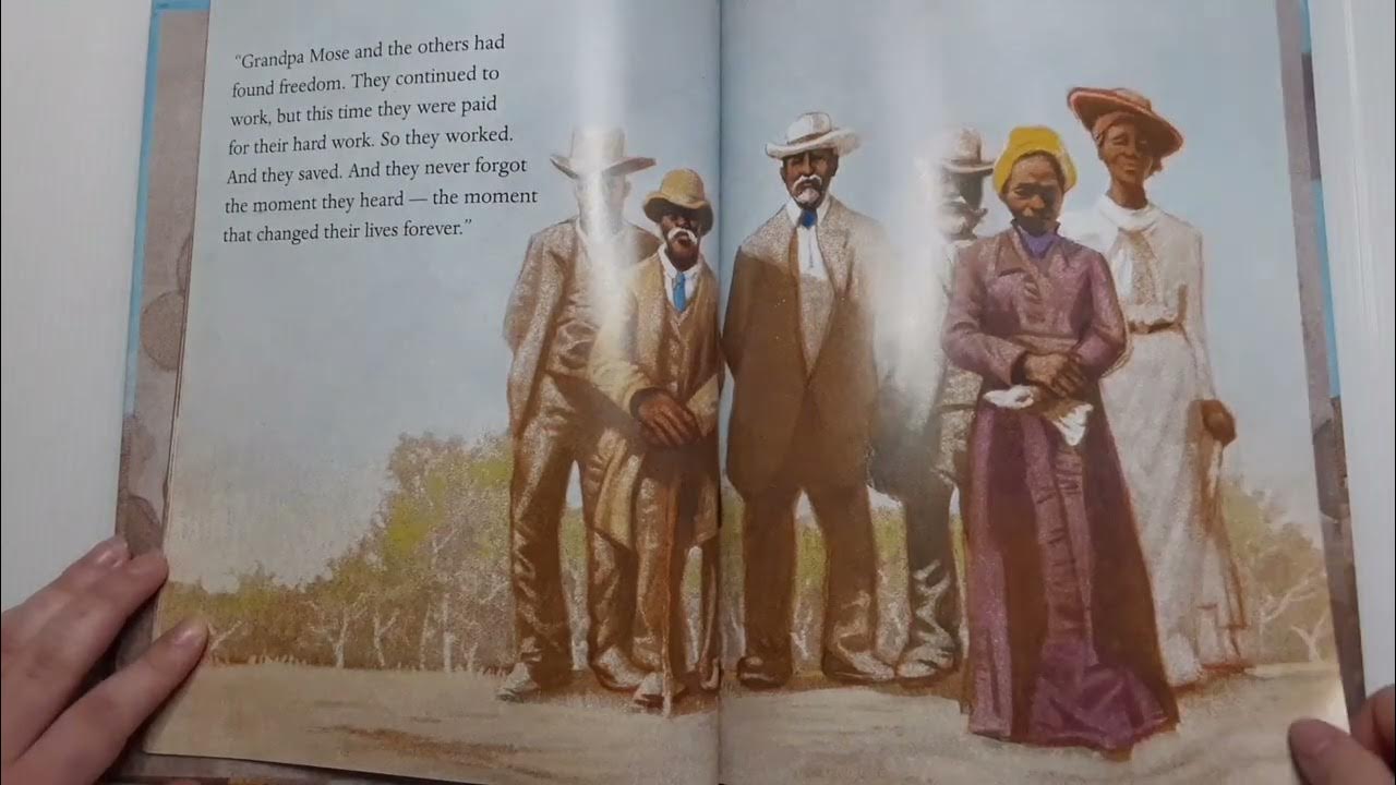 Reading of "Juneteenth for Mazie" by Floyd Cooper - YouTube