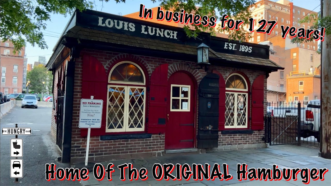Louis’ Lunch! Where The Hamburger Got Its Start! Right In New Haven, CT ...