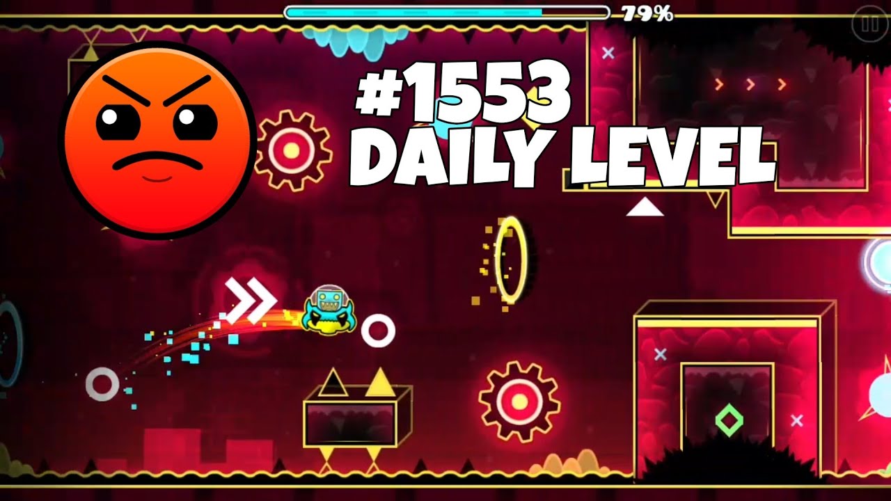 DAILY LEVEL #1553 Geometry Dash 2.11 el nivel CANT THINK OF A NAME ...