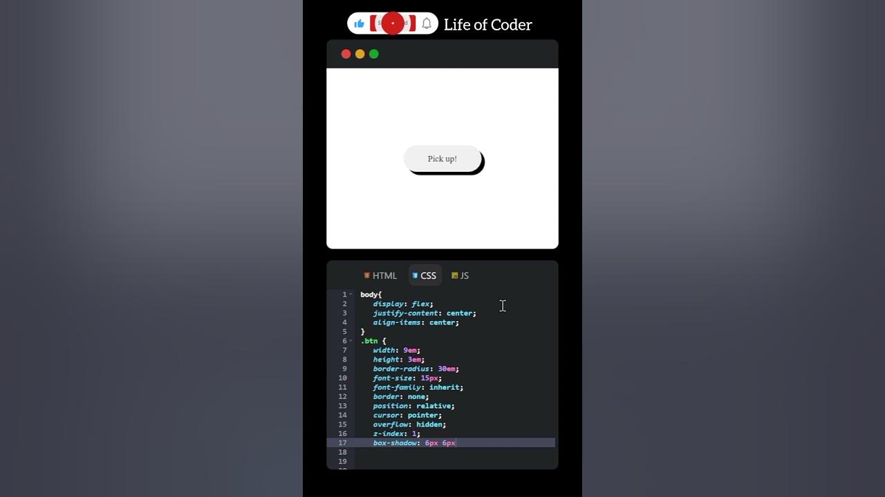 Css Button Hover Effect Css Html Coders Devloper Javascript Codinglife Youtube